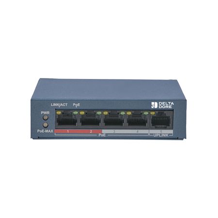 Delta Dore Plug-&-Play 4-Port PoE Switch For Tycam Cameras only £60.04
