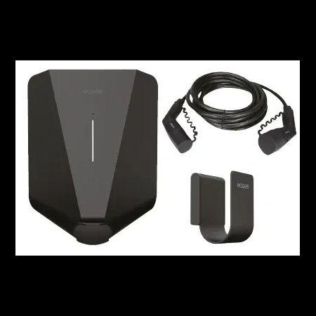 Easee Charge 22kW Tethered EV Charger Bundle With 7.5m Charging Cable ...