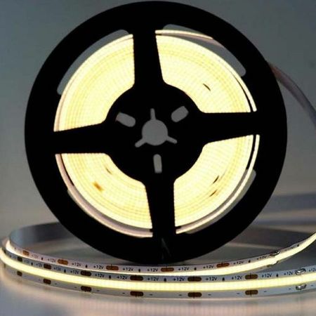 ENER-J 4000K Natural White COB LED Strip Lights - 5 Metre Roll only £18.00