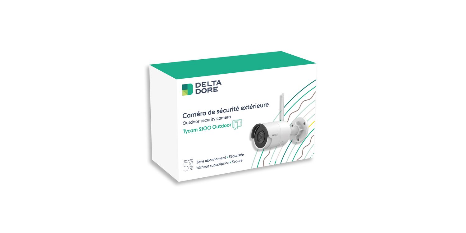 Delta Dore Tycam 2100 Outdoor Smart outdoor security camera only £249.00