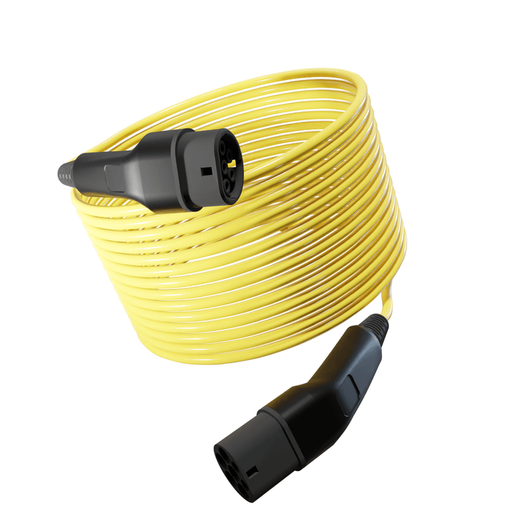 Wottz 32A/7.4kW Type 2 To Type 2 EV Charging Cable from £84.16
