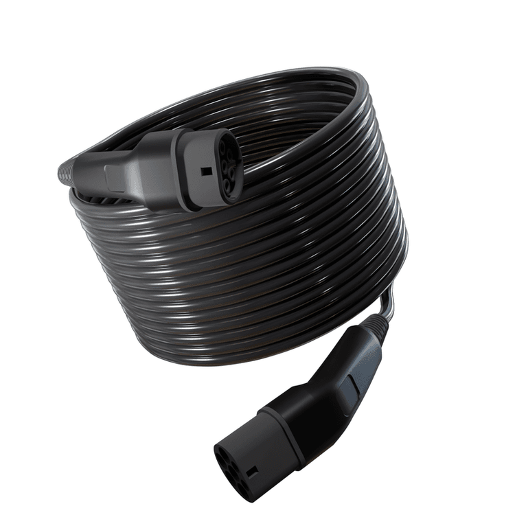 Wottz 32A/22kW 3 Phase Type 2 To Type 2 EV Charging Cable from £103.33