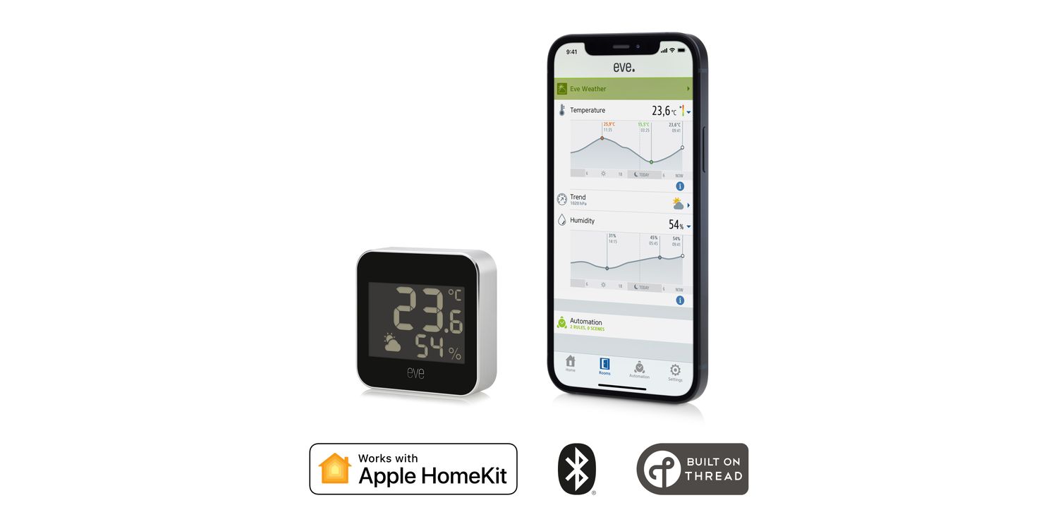 Eve Home Connected Weather Station only £54.12