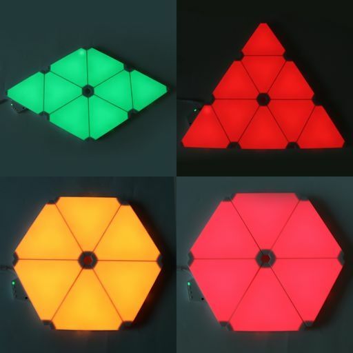 ENER-J Smart WiFi LED Triangle Lights (pack of 6 units) only £100.00