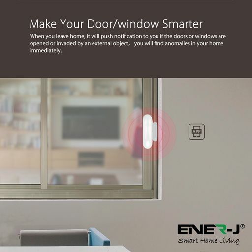 ENER-J Smart WiFi Wireless Door & Window Sensor only £11.95