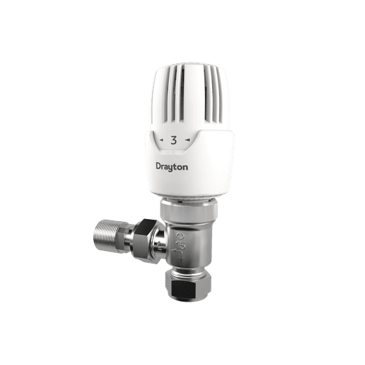 Drayton RT414 Auto-Balancing Thermostatic Radiator Valve & Lockshield ...